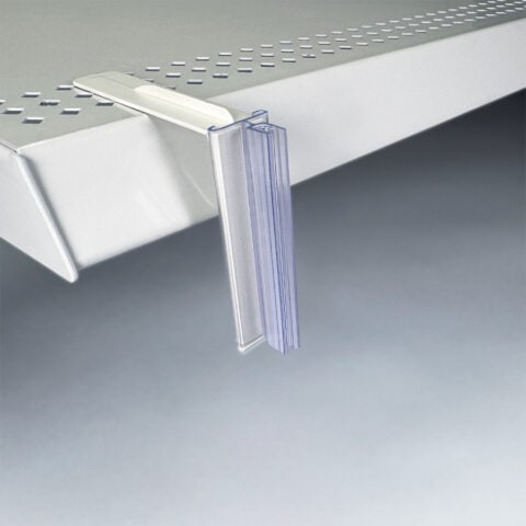 sign-gripper shelf bracket - finned-grip sign holders, new, small sign ...